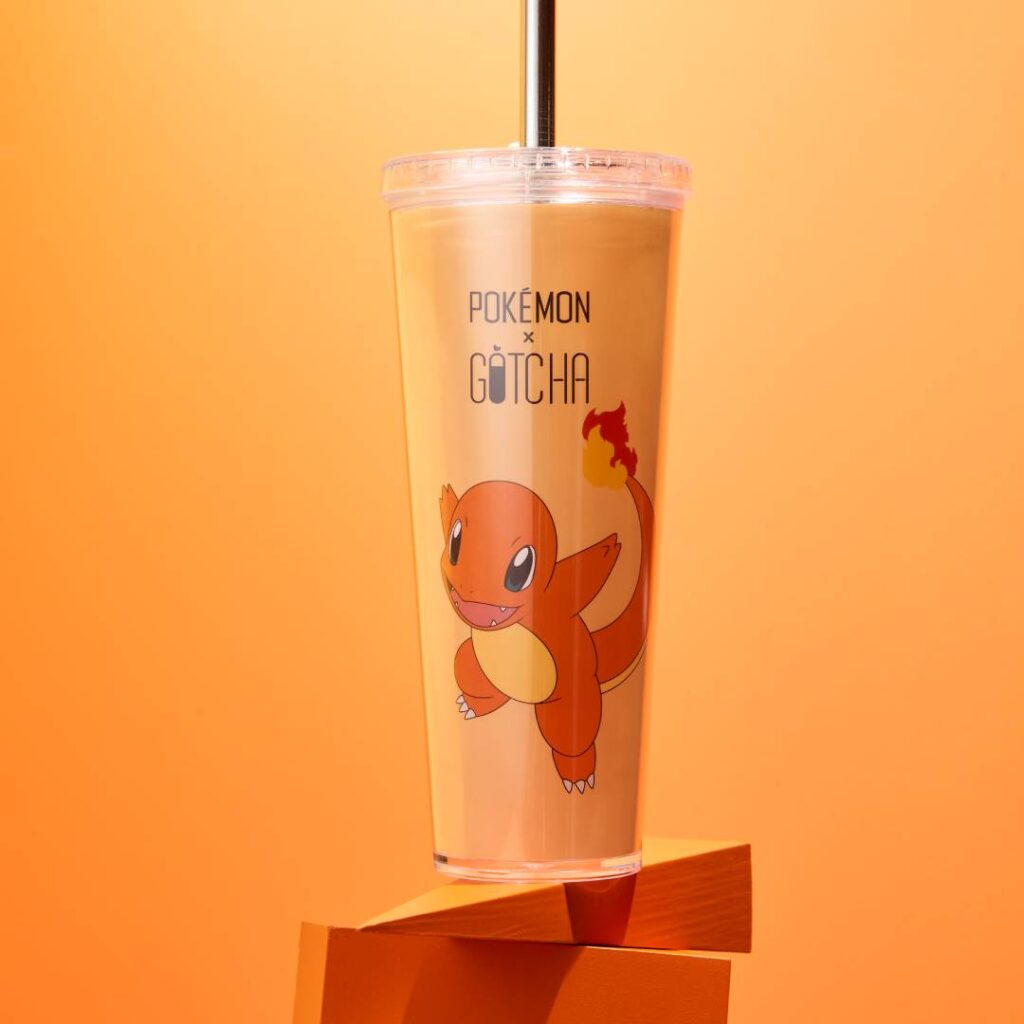 Gotcha X Pokémon Double Layer Cup Charmander 600ml