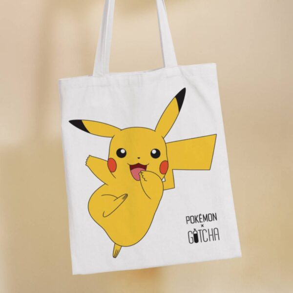 Gotcha X Pokémon Tote Bag Pikachu