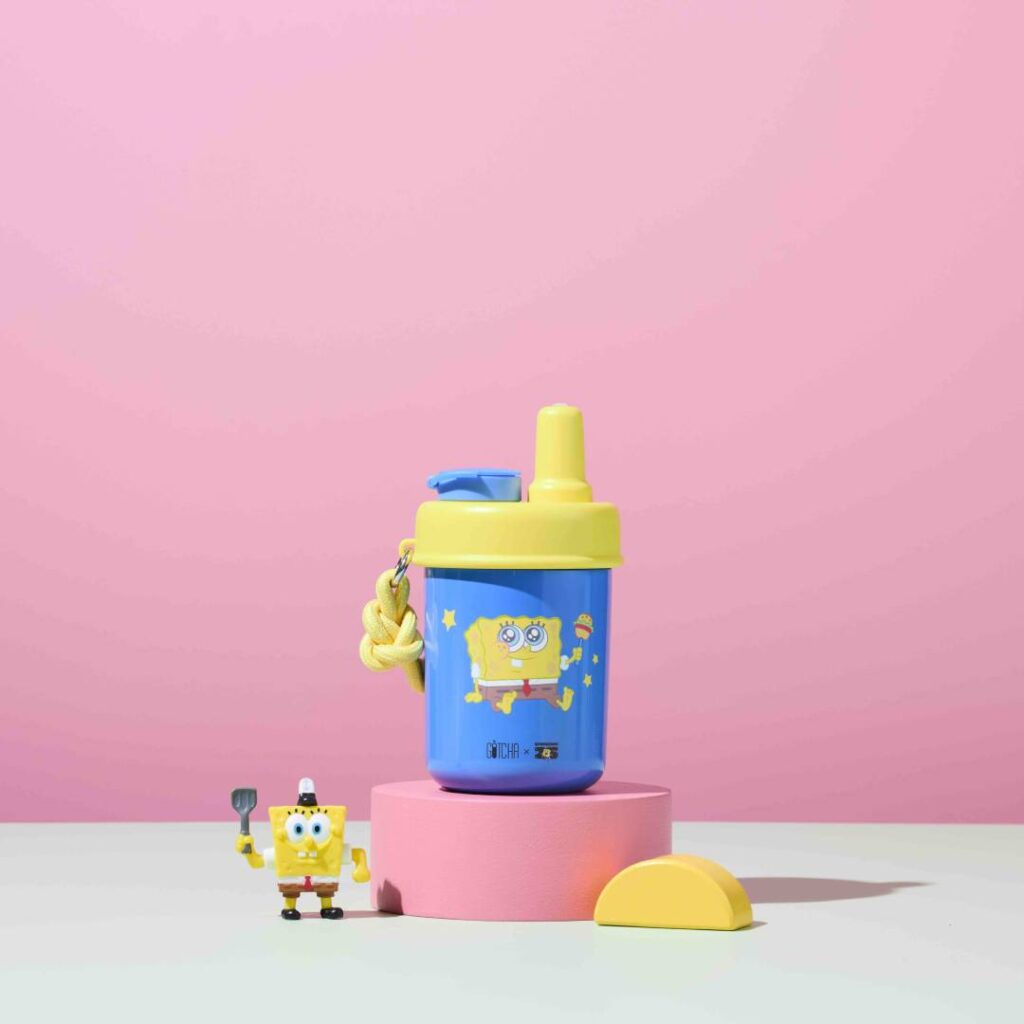 Gotcha X SpongeBob Stainless Steel Tumbler 360ml