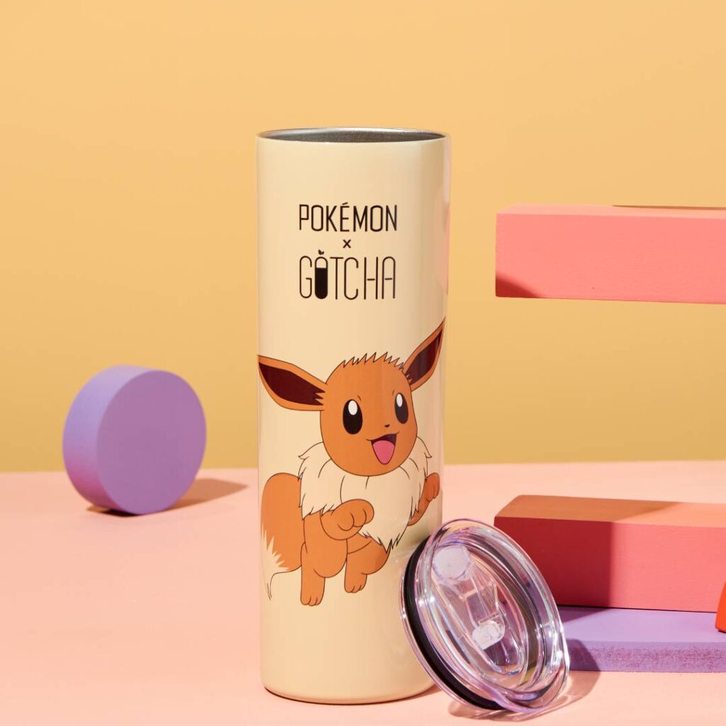Gotcha X Pokémon Stainless Steel Tumbler Eevee 500ml