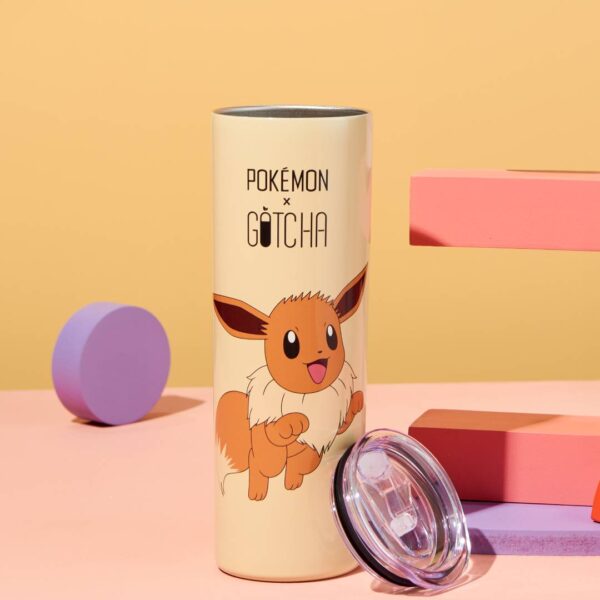 Gotcha X Pokémon Stainless Steel Tumbler Eevee 500ml