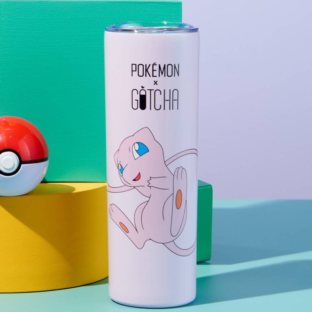 Gotcha X Pokémon Stainless Steel Tumbler Mew 500ml