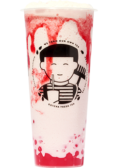 Strawberry Yogumuji Yoghurt - Gotcha Fresh Tea Australia