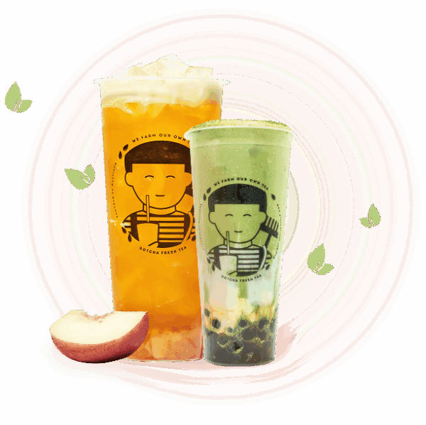 Bubble Tea Drink Menu - Gotcha Fresh Tea Australia